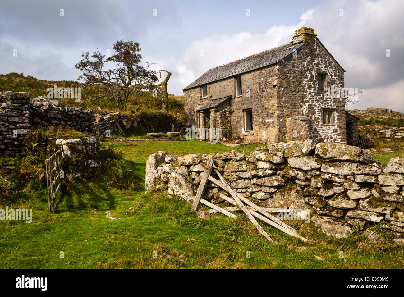 Garrow Farm on Bodmin Moor Stock Photo - Alamy