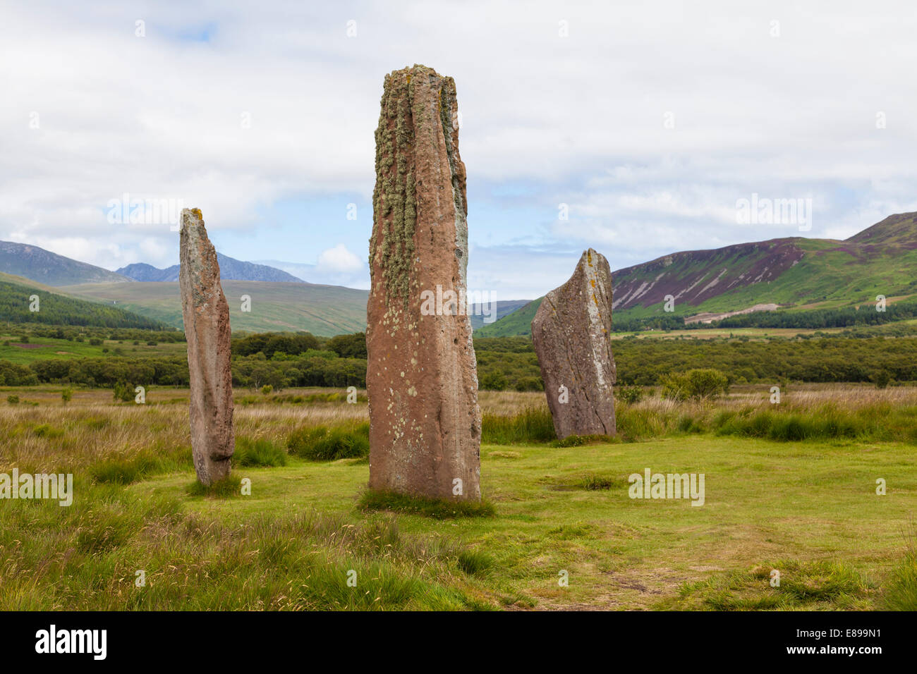 Arran - Machrie Moor Stock Photo - Alamy