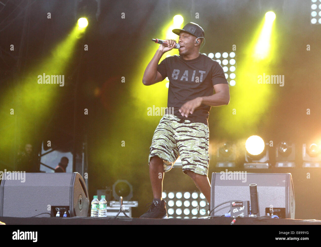 Birmingham, UK. Dizzee Rascal performing live at the Fusion Festival ...