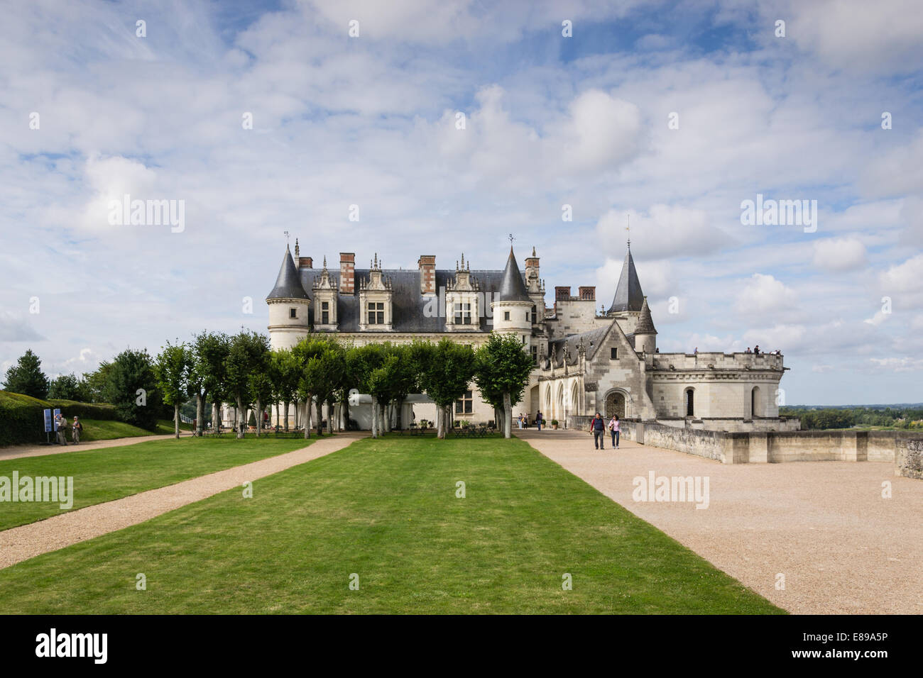 Castle of Amboise - France Stock Photo - Alamy