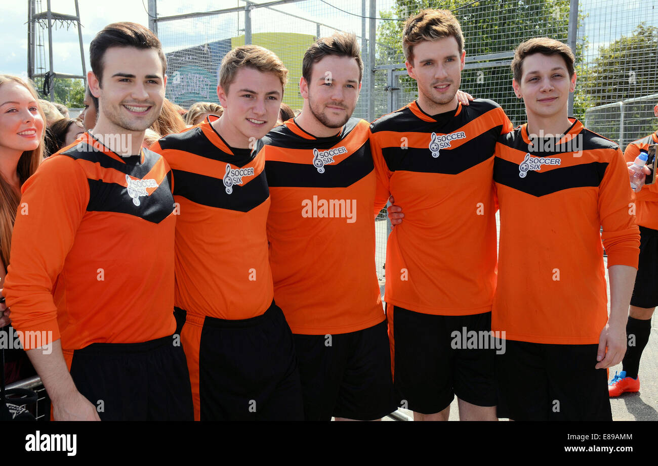 London, UK. Michael Auger, Mathew Pagan, Richard Hadfield, Jamie ...