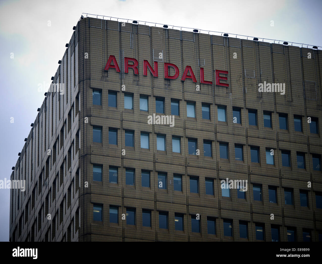 Manchester arndale logo hi-res stock photography and images - Alamy