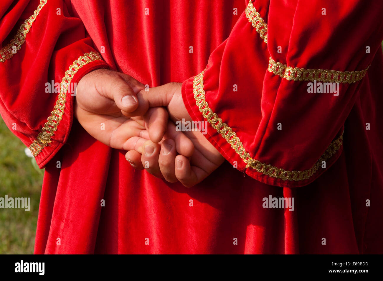 Italy, Piedmont, Historical Reenactment Mediaeval, , Man in Medieval ...