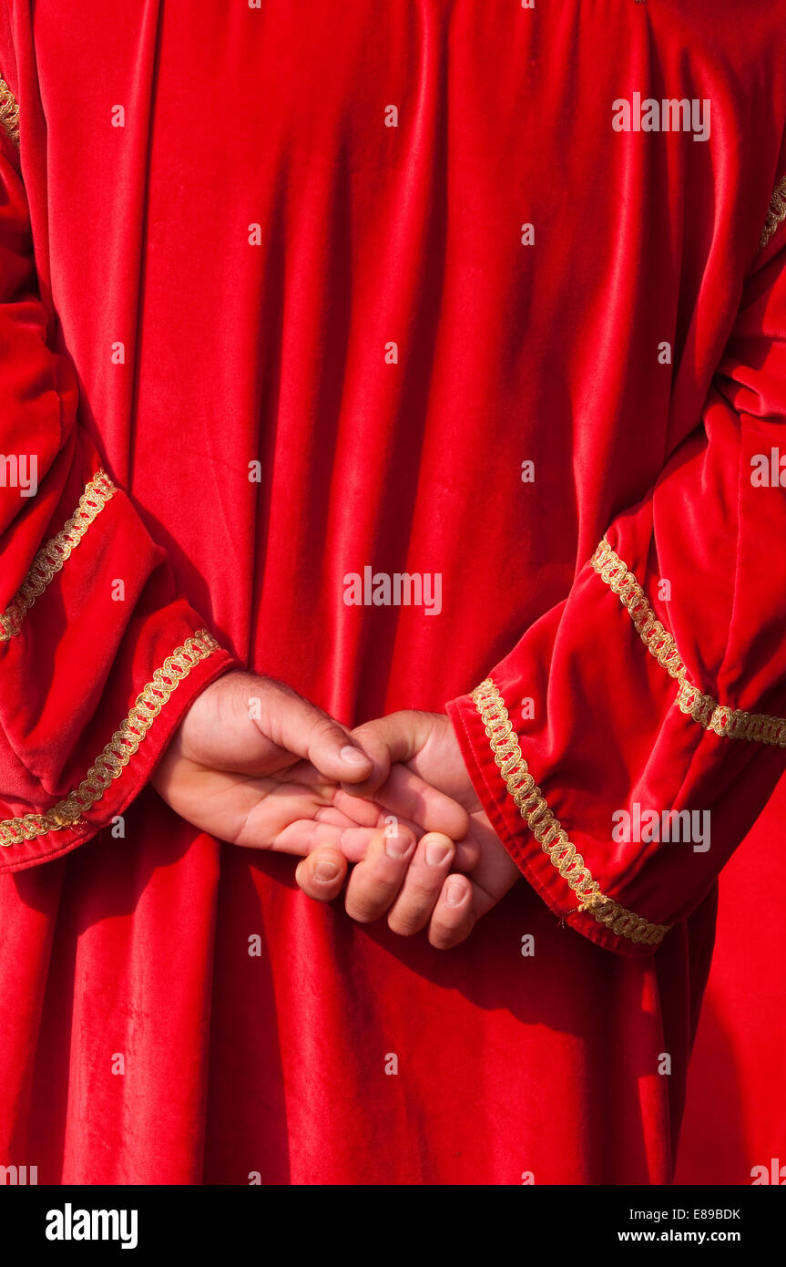 Italy, Piedmont, Historical Reenactment Mediaeval, , Man in Medieval ...