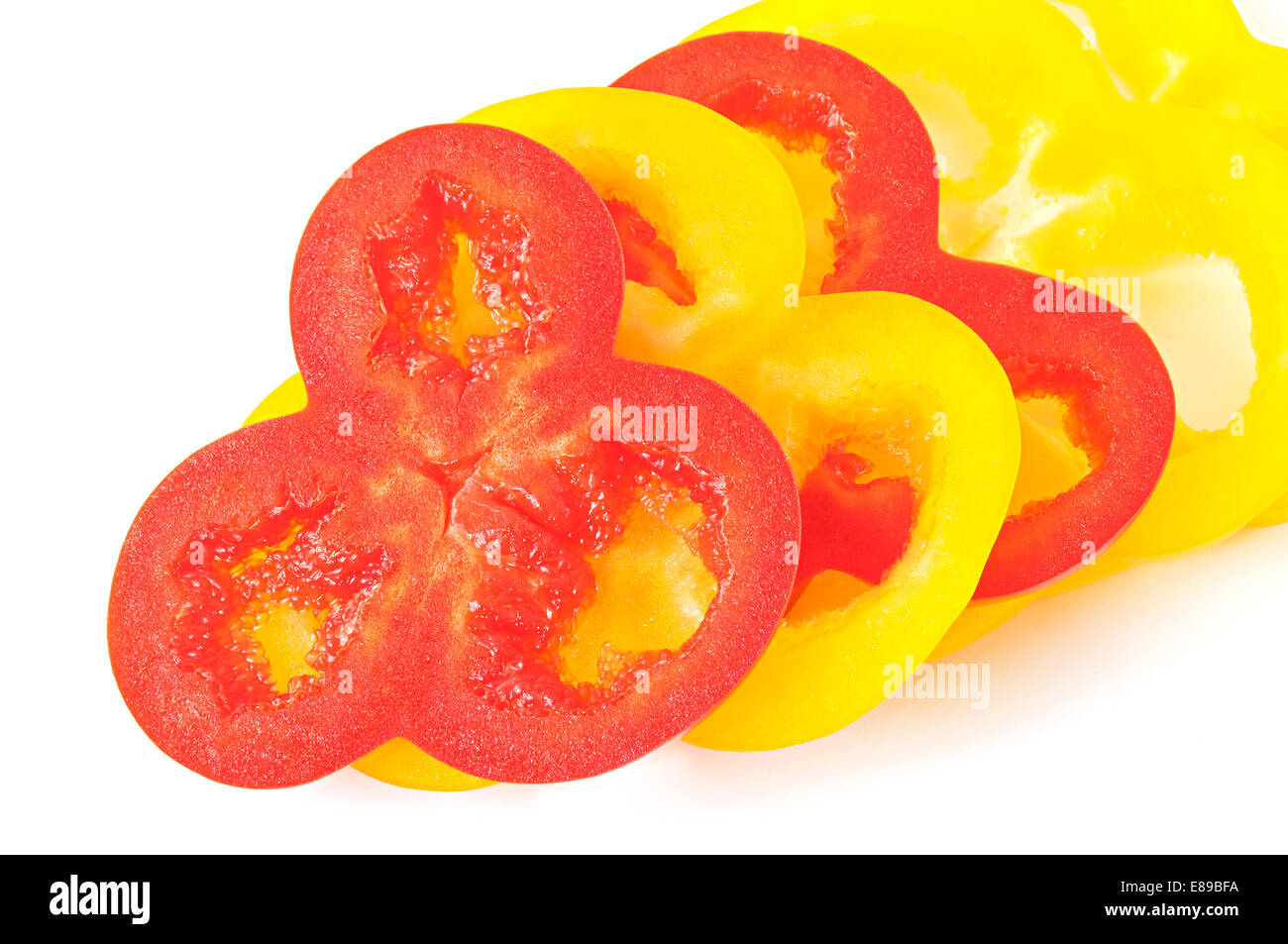Sweet bell peppers garlic hi-res stock photography and images - Alamy