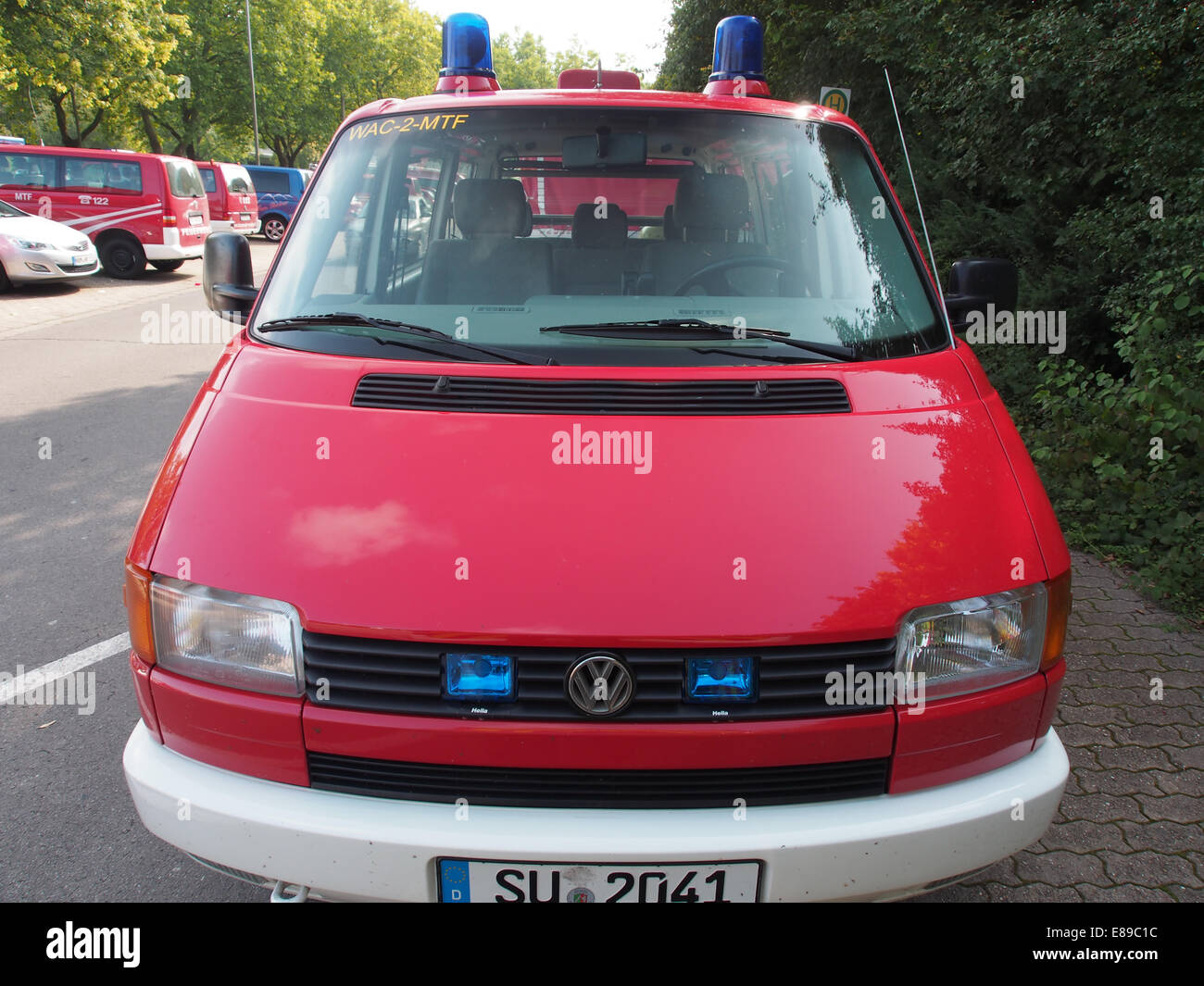 Volkswagen fire engine unit hi-res stock photography and images - Alamy