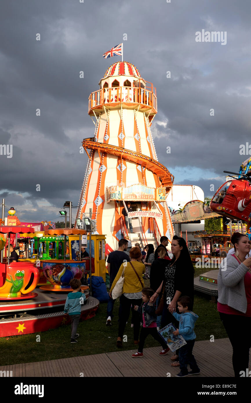 Nottingham, Hyson Green, UK.2nd October 2014. People flock to the ...