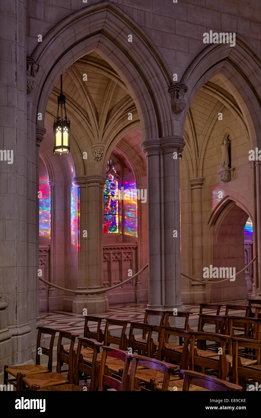 Washington national cathedral glass hi-res stock photography and images ...