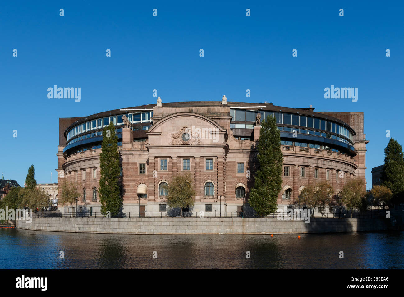 The Swedish Parliament building Stock Photo - Alamy