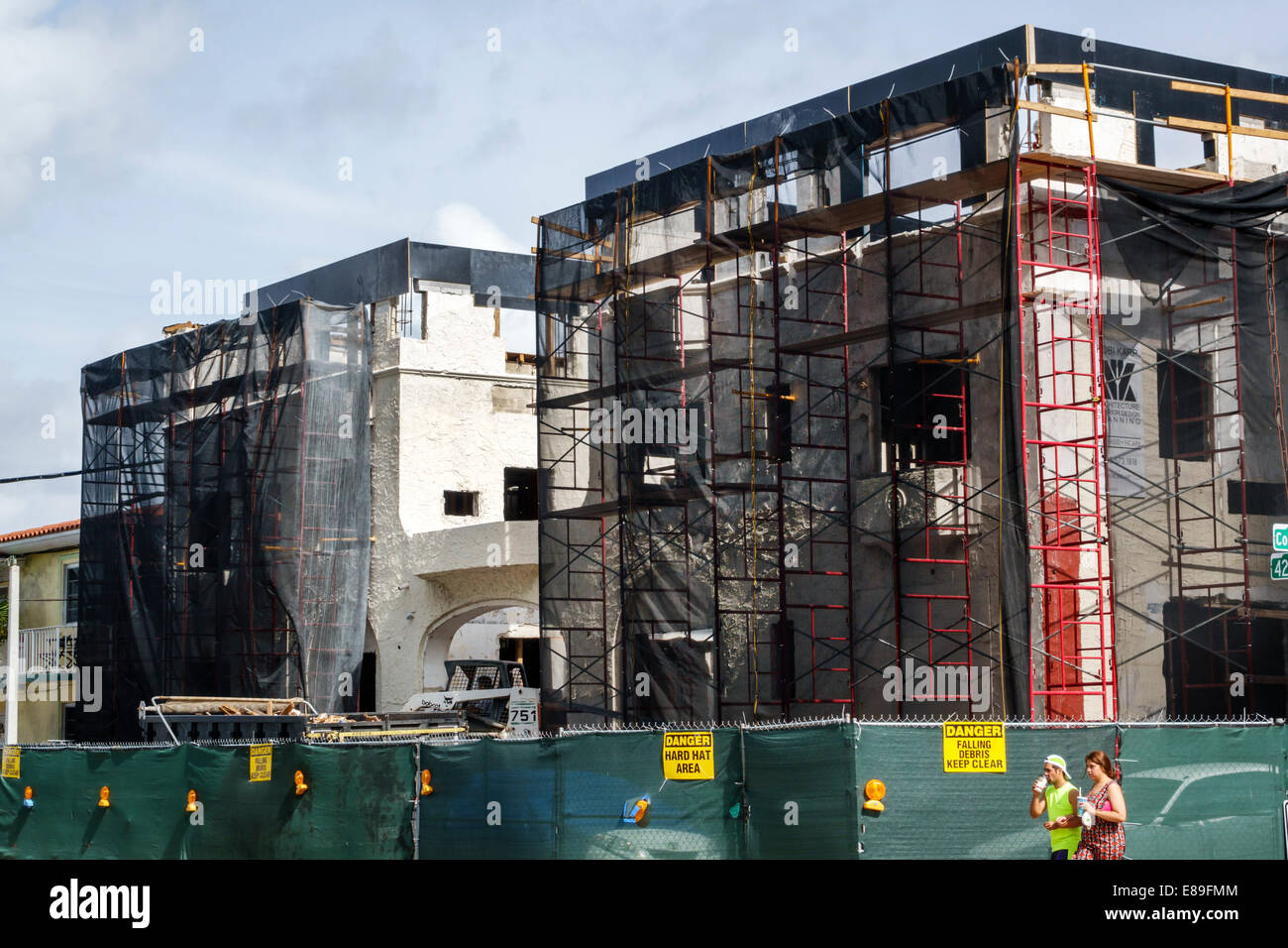 Miami Beach Florida,building,new,under,construction,site,renovation ...
