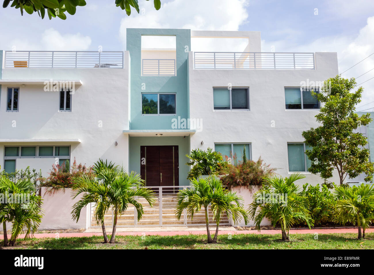 Miami Beach Florida,building,modern,FL140420031 Stock Photo - Alamy