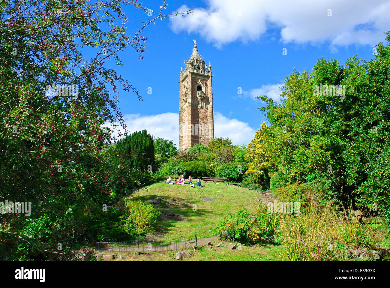 Cabot Tower Brandon Hill Park Bristol Stock Photo - Alamy