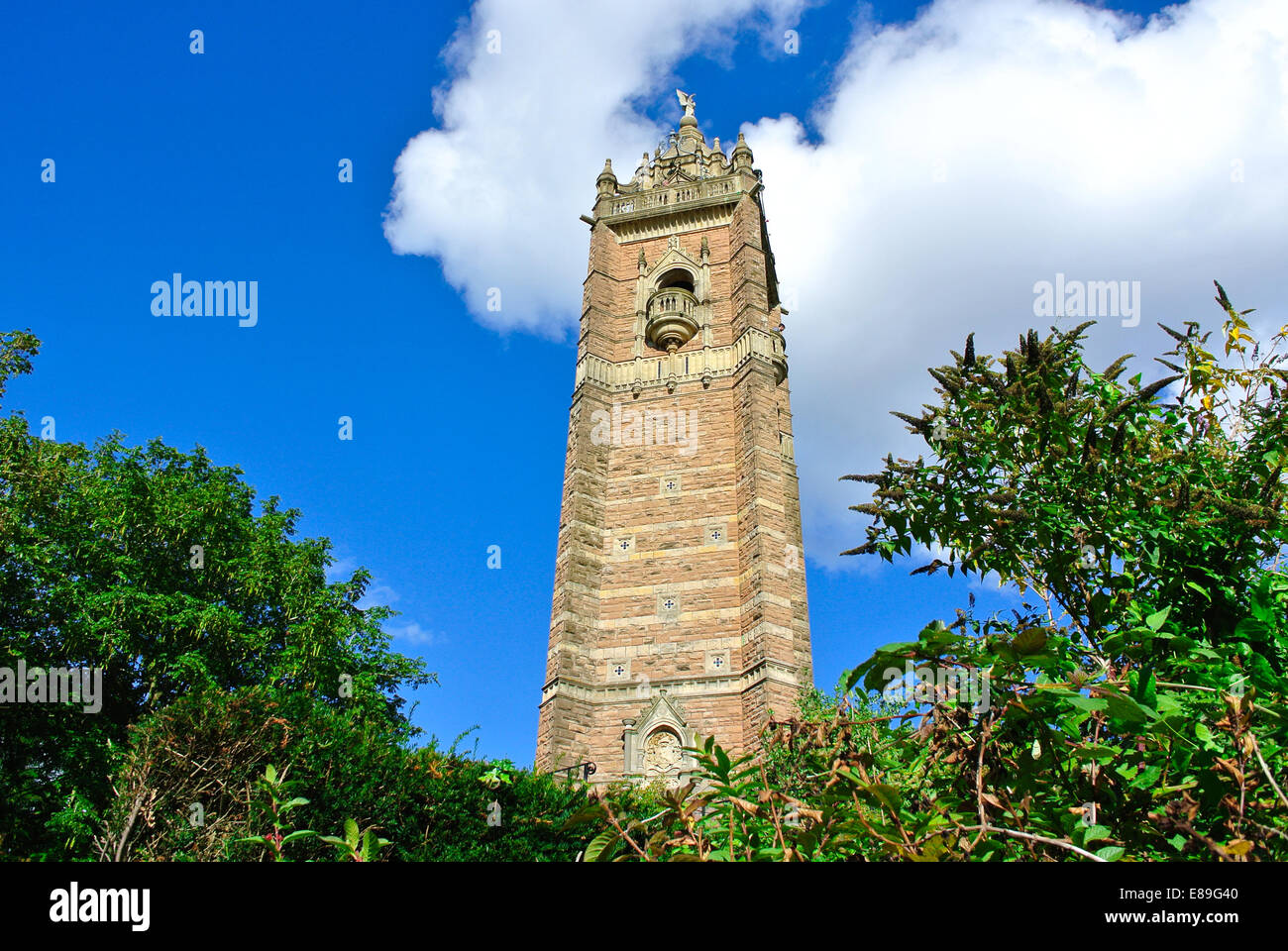 Cabot Tower Brandon Hill Park Bristol Stock Photo - Alamy