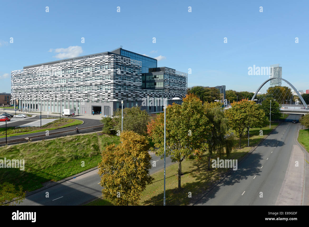 The Birley building, part of the Manchester Metropolitan University MMU ...