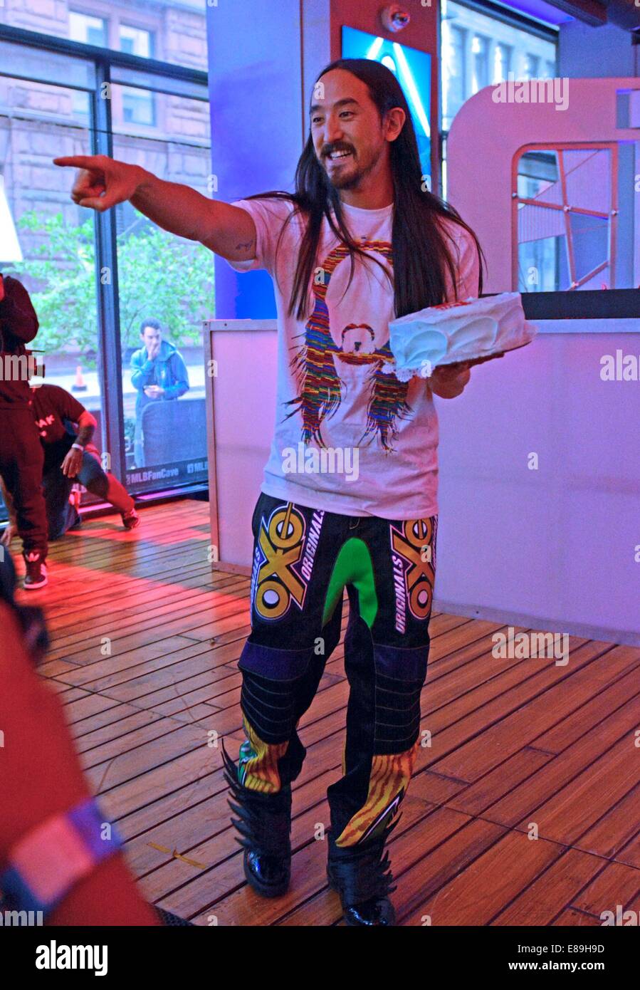 New York, NY, USA. 2nd Oct, 2014. Steve Aoki in attendance for The MLB ...