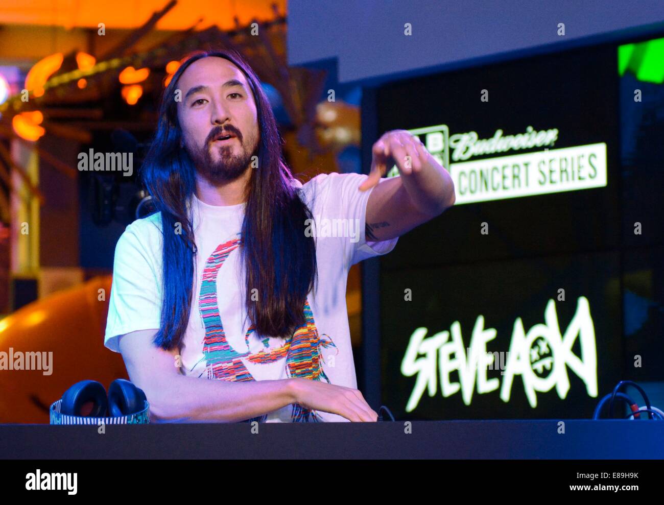 New York, NY, USA. 2nd Oct, 2014. Steve Aoki in attendance for The MLB ...