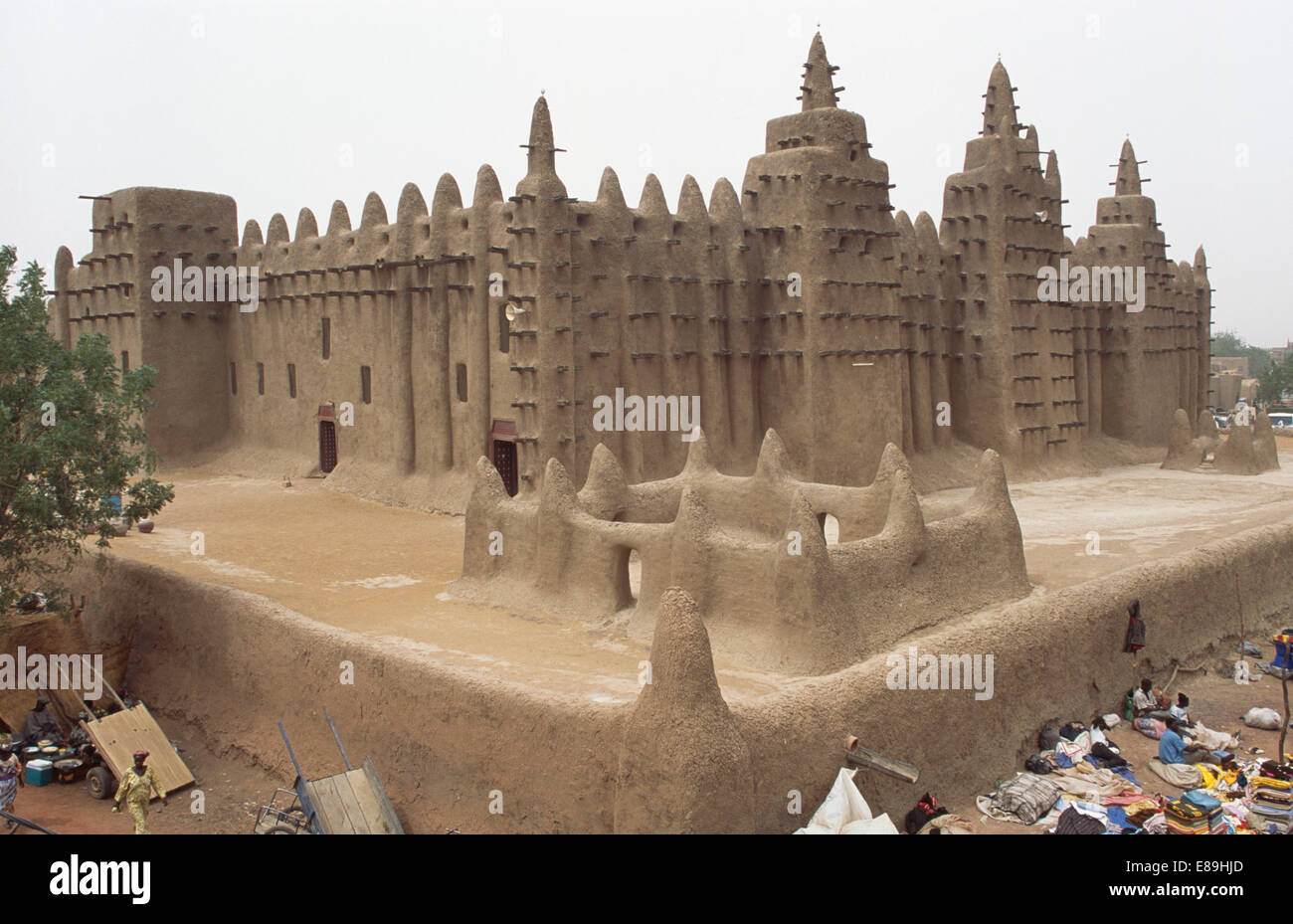 The Great Mosque in Djenne, Mali Stock Photo - Alamy