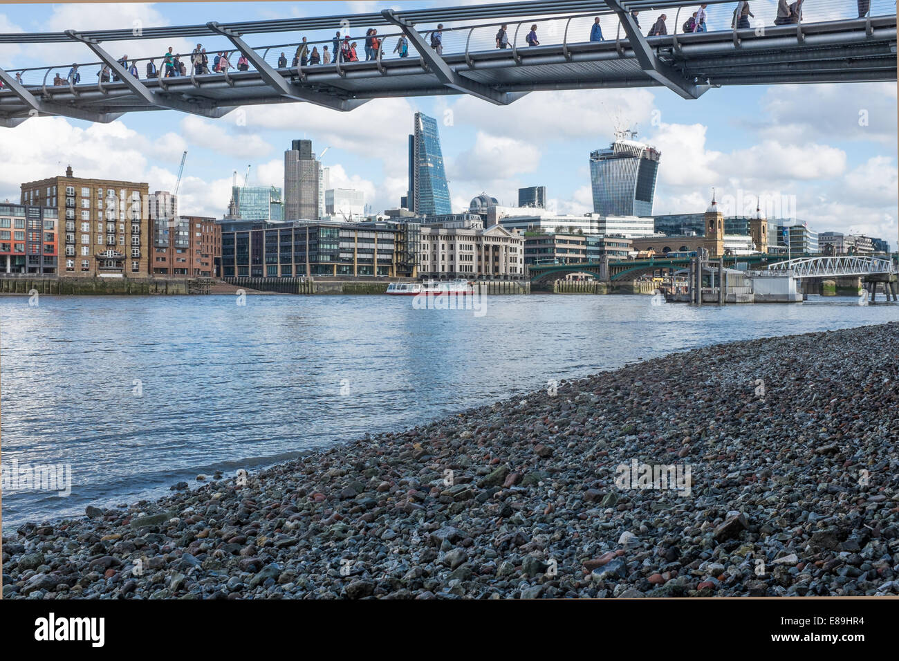 Tower bridge beach london hi-res stock photography and images - Alamy