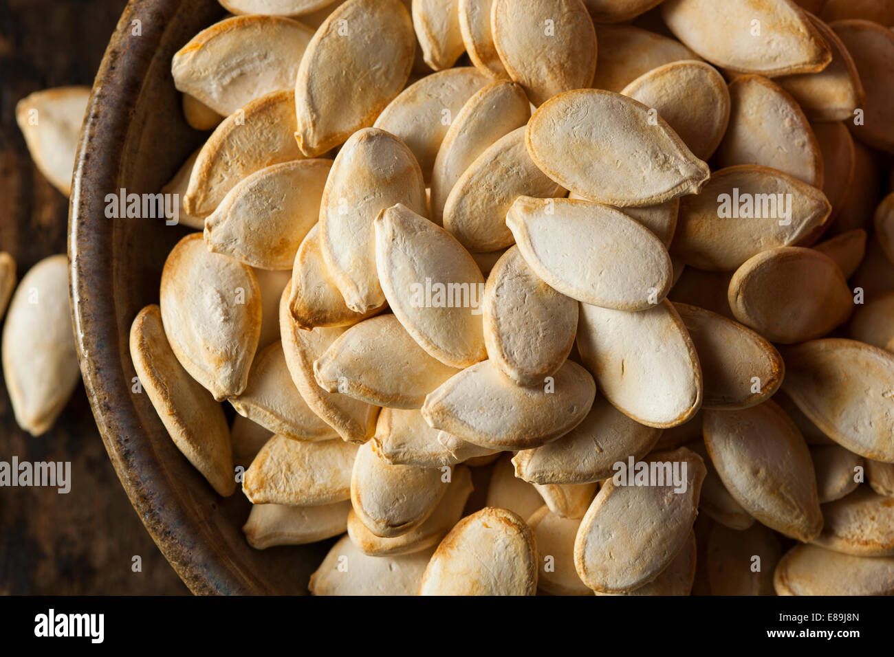 Salted roasted pumpkin seeds hi-res stock photography and images - Alamy