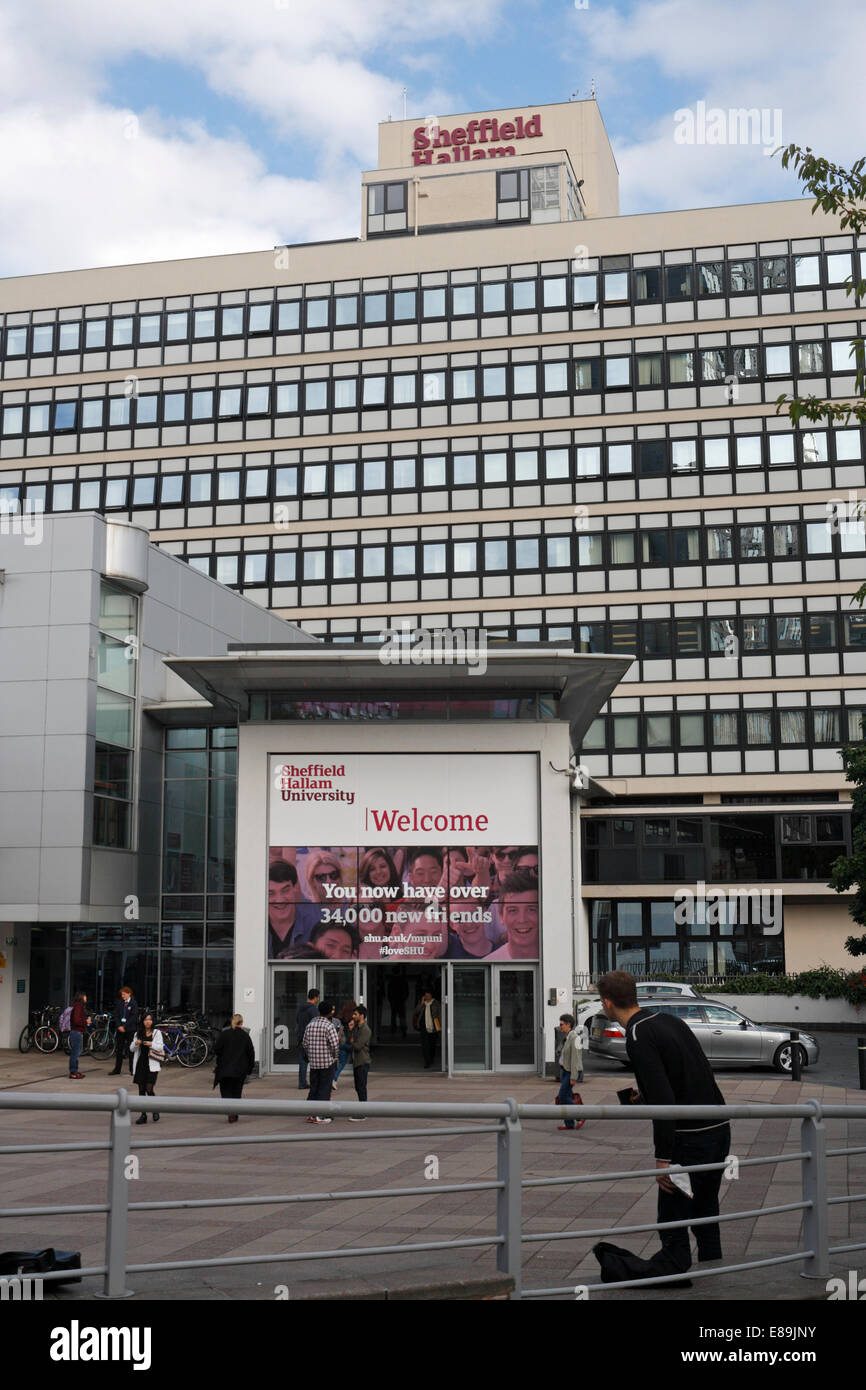 Sheffield hallam university building hi-res stock photography and ...