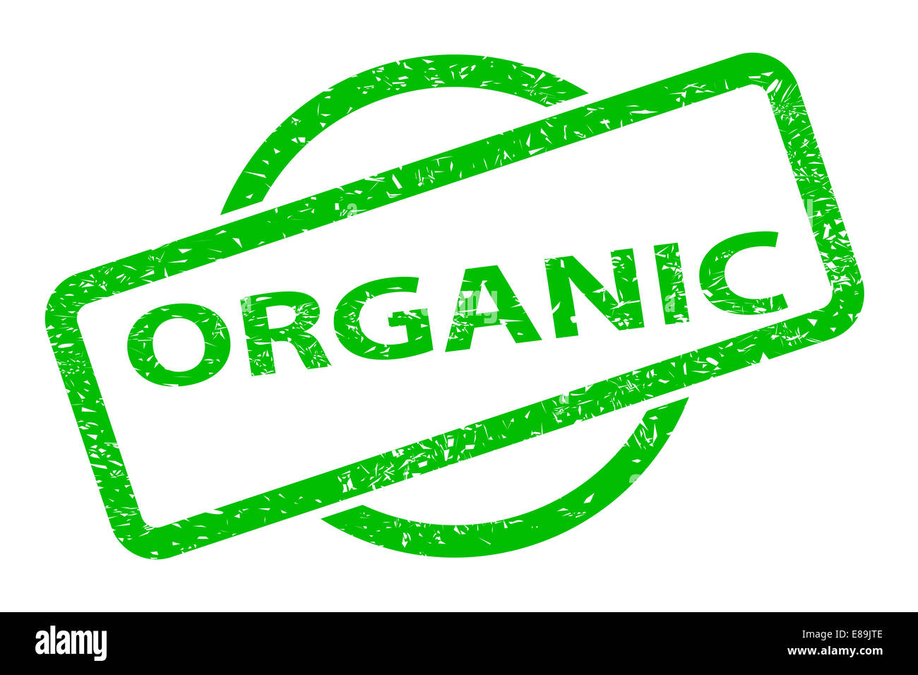 Organic vegetables label Cut Out Stock Images & Pictures - Alamy