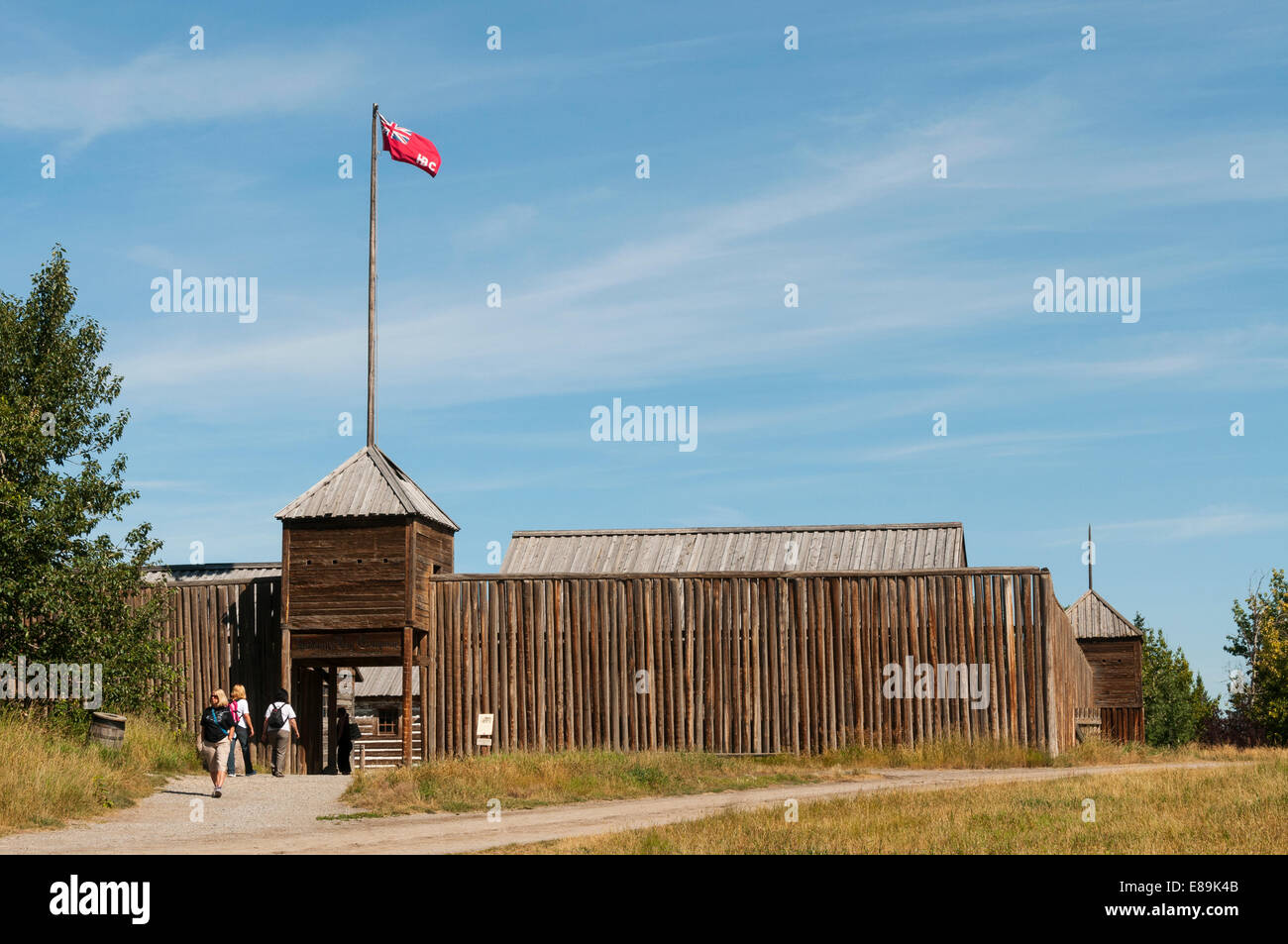 Hudson's bay company flag hi-res stock photography and images - Alamy