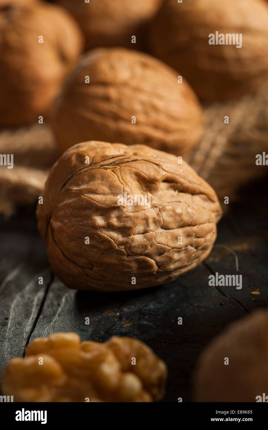 Raw Organic Whole Walnuts Ready to Eat Stock Photo - Alamy