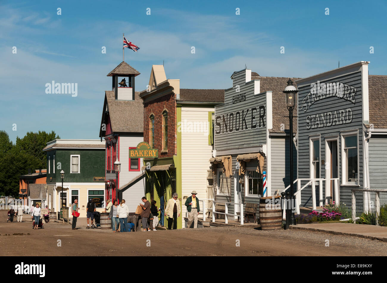 Elk203-6405 Canada, Alberta, Calgary, Heritage Park Historical Village ...