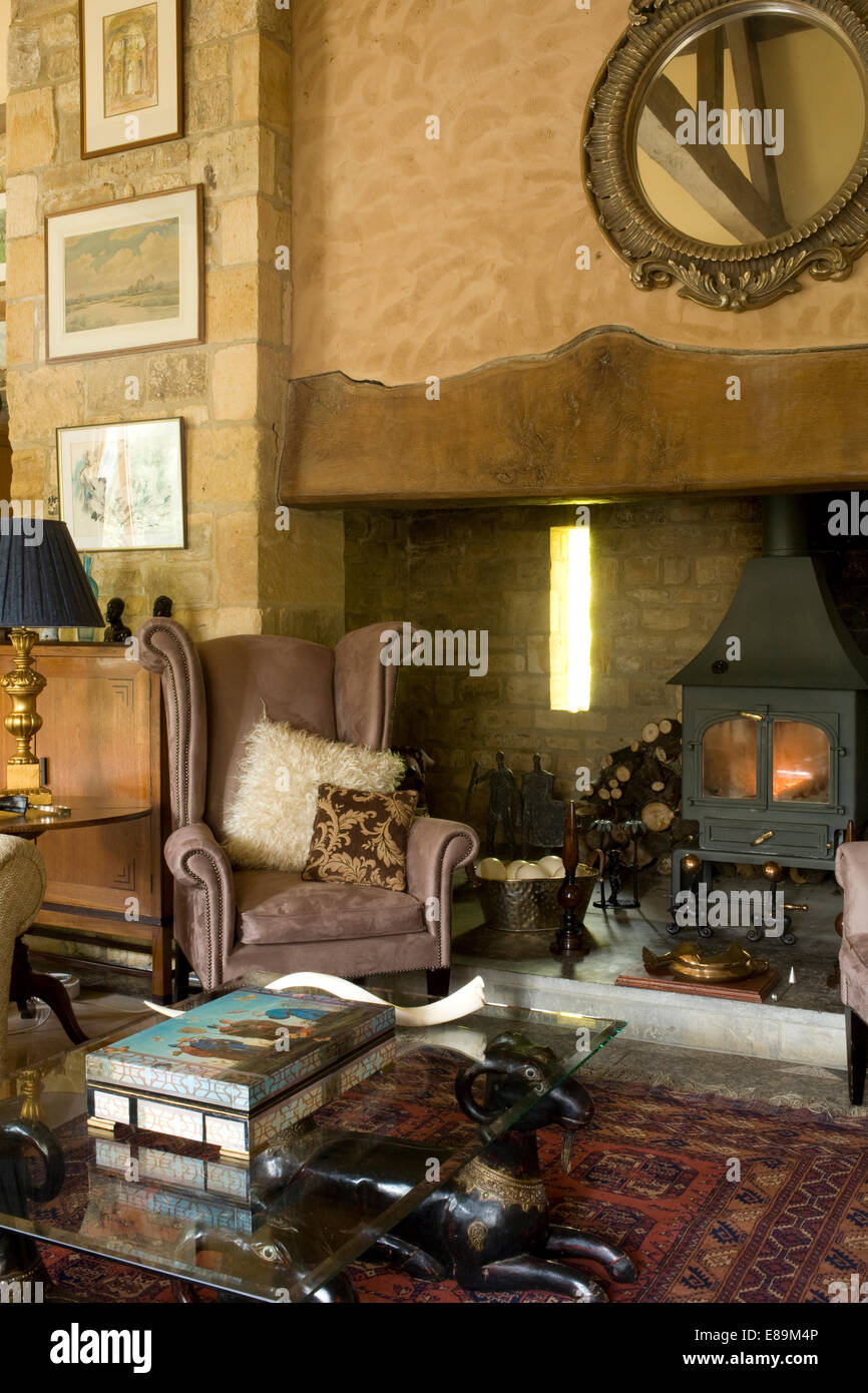 Inglenook fireplace hi-res stock photography and images - Alamy