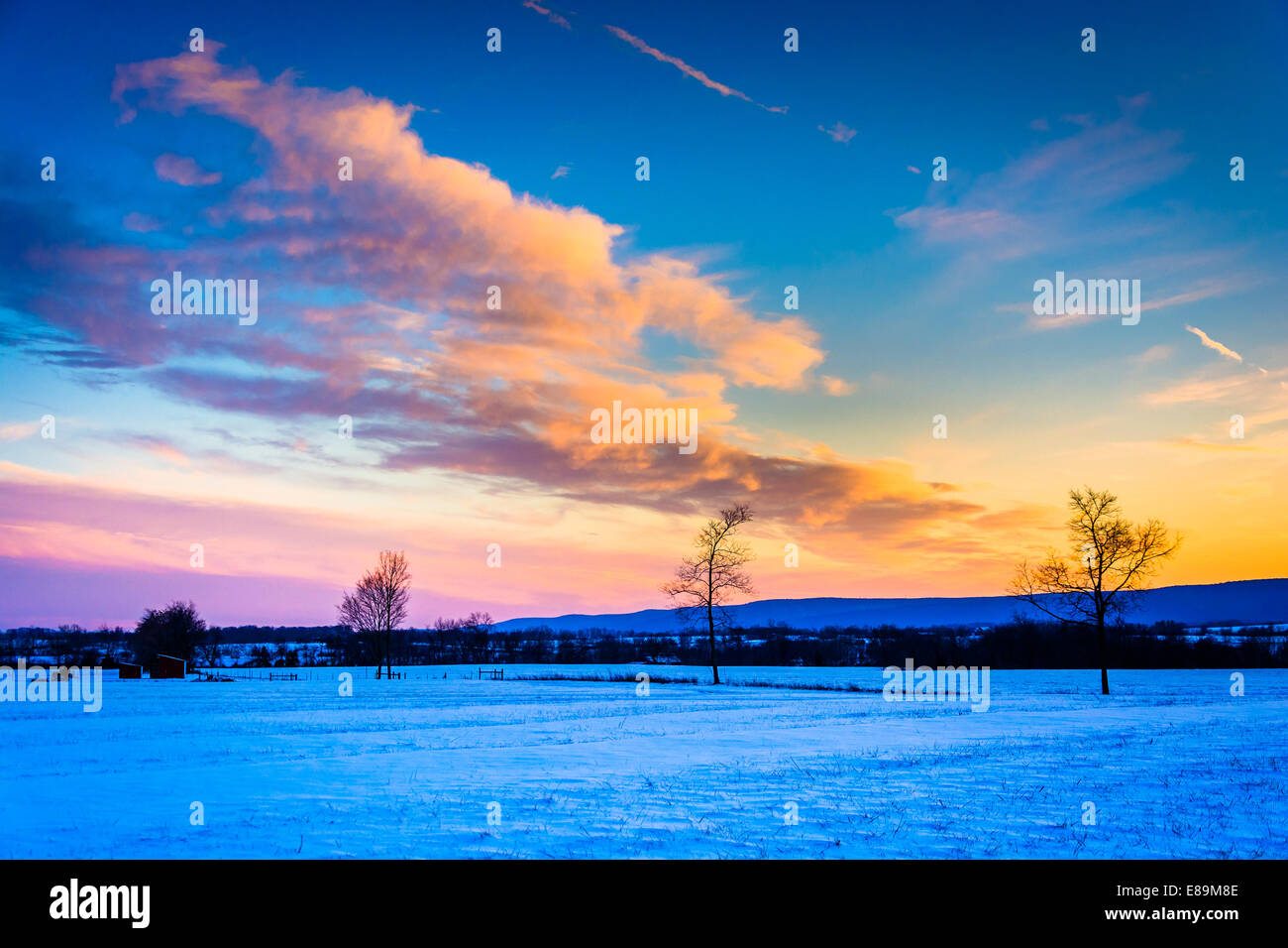 Rural field in countryside hi-res stock photography and images - Alamy