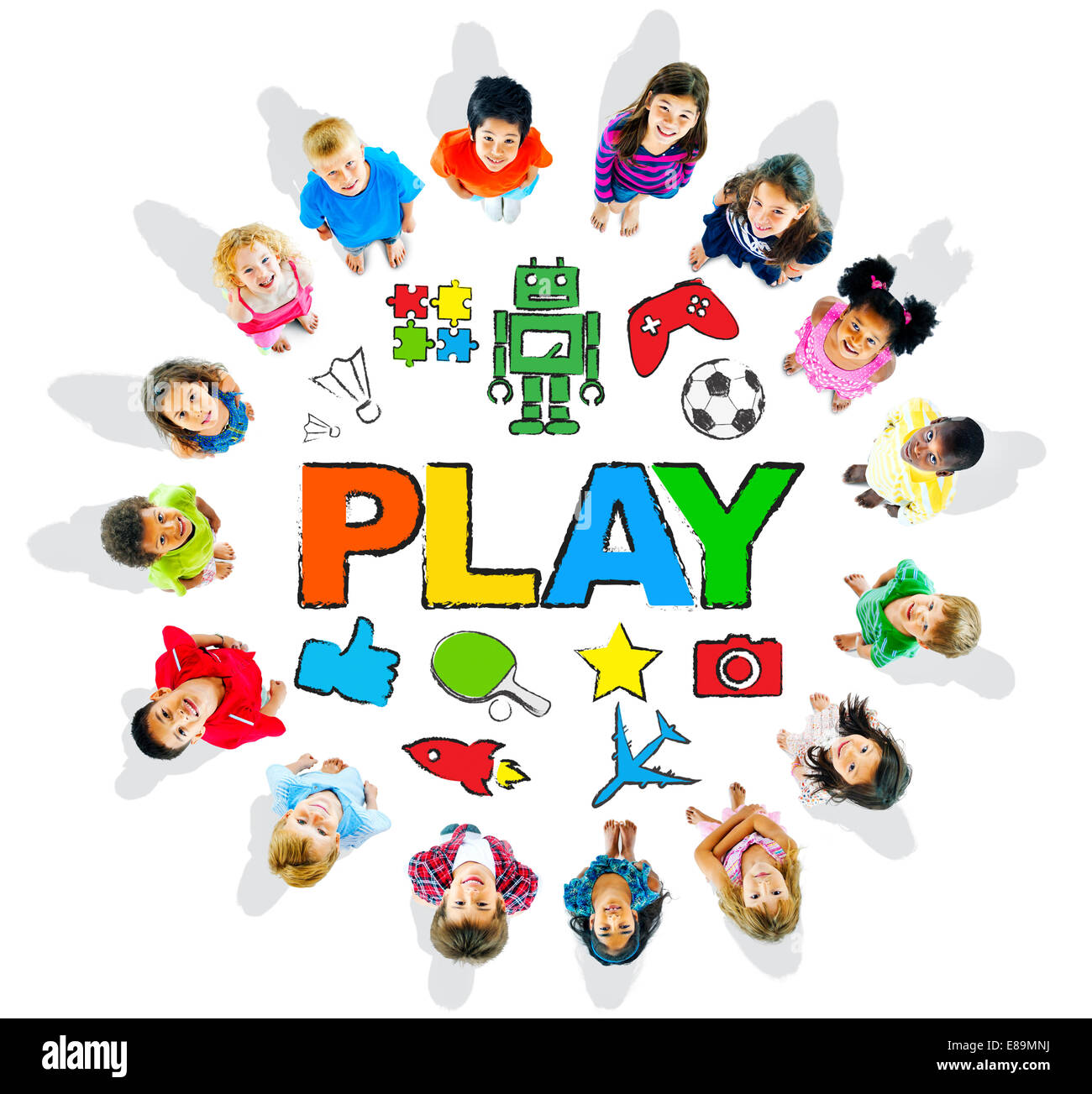 Group of children playing circle games hi-res stock photography and ...