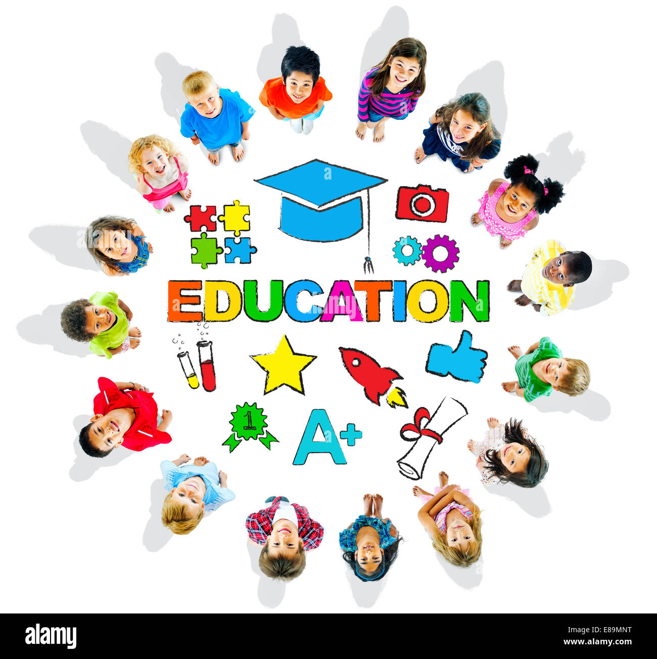 Graduation day preschool Cut Out Stock Images & Pictures - Alamy
