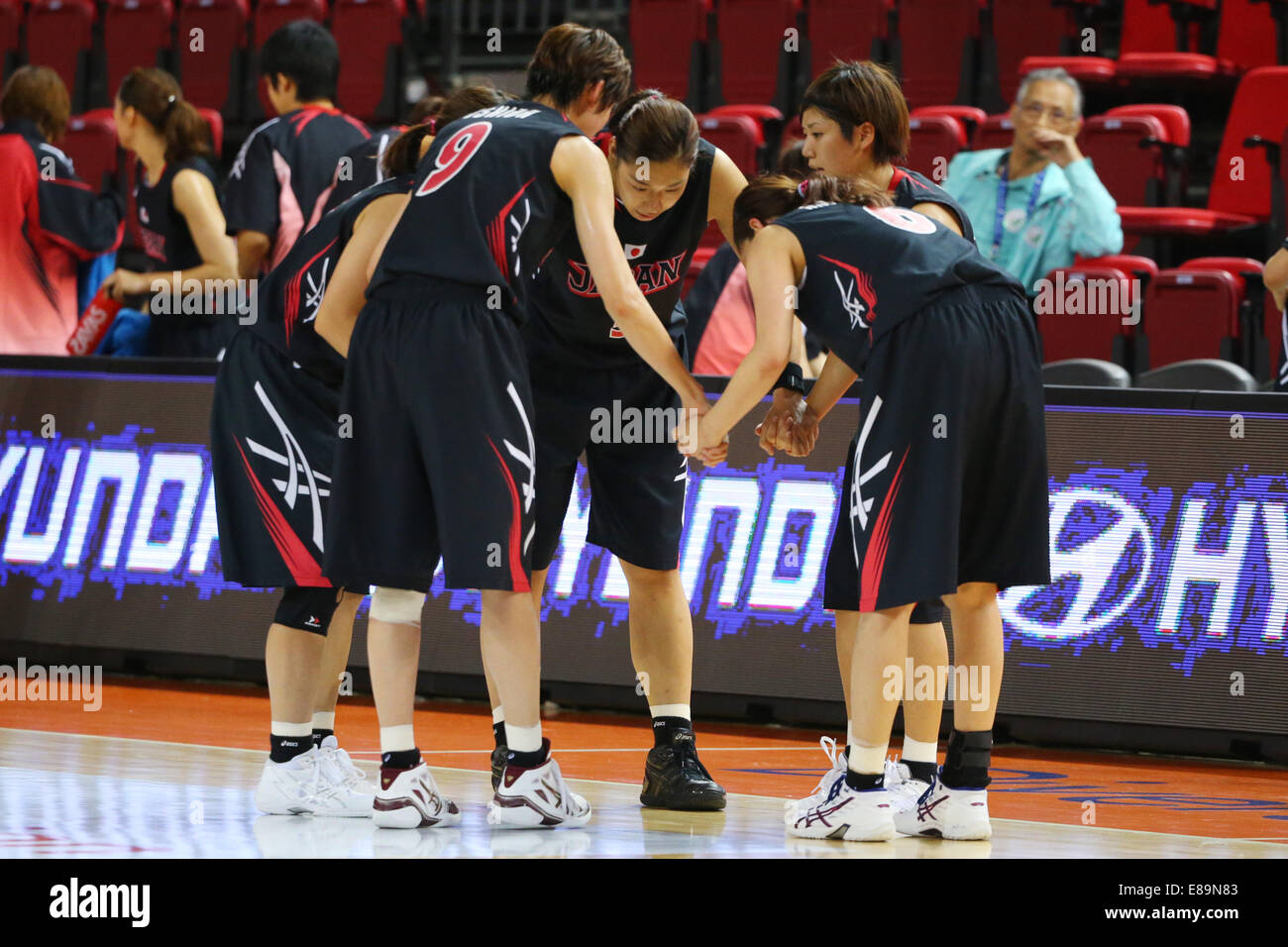 Japan team group (JPN), OCTOBER 2, 2014 - Basketball : Women's Bronze ...