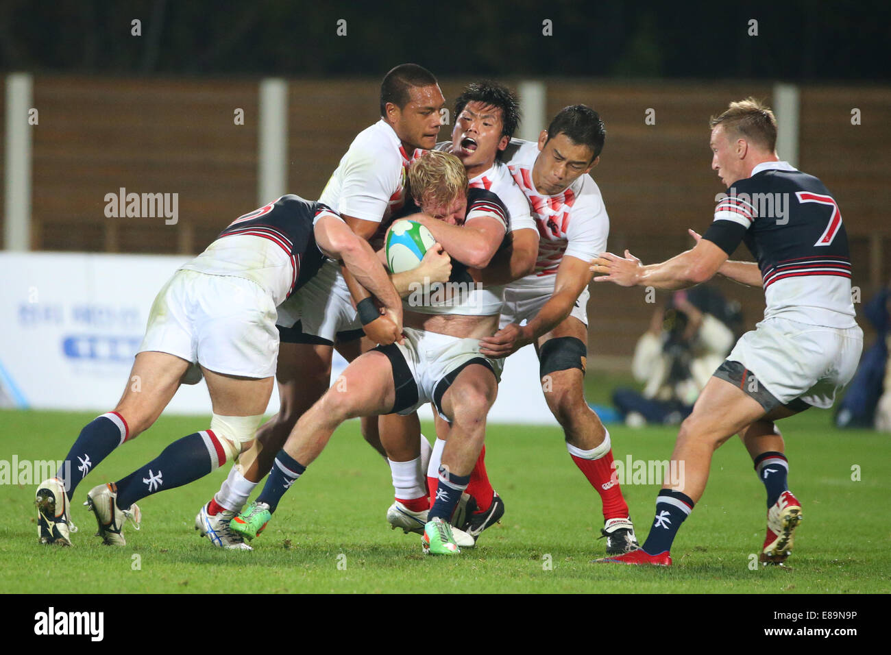 Incheon, South Korea. 2nd Oct, 2014. Japan team group (JPN) Rugby : Men ...