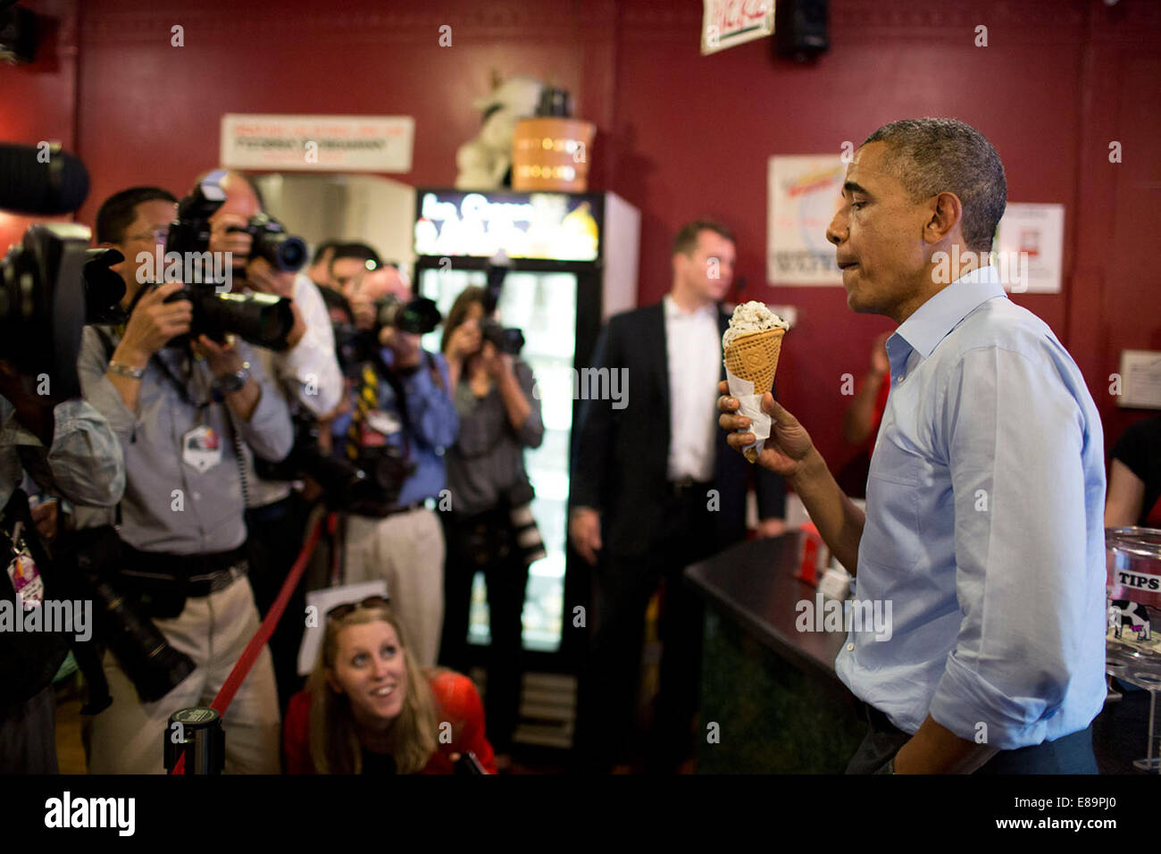 President ice cream hi-res stock photography and images - Alamy