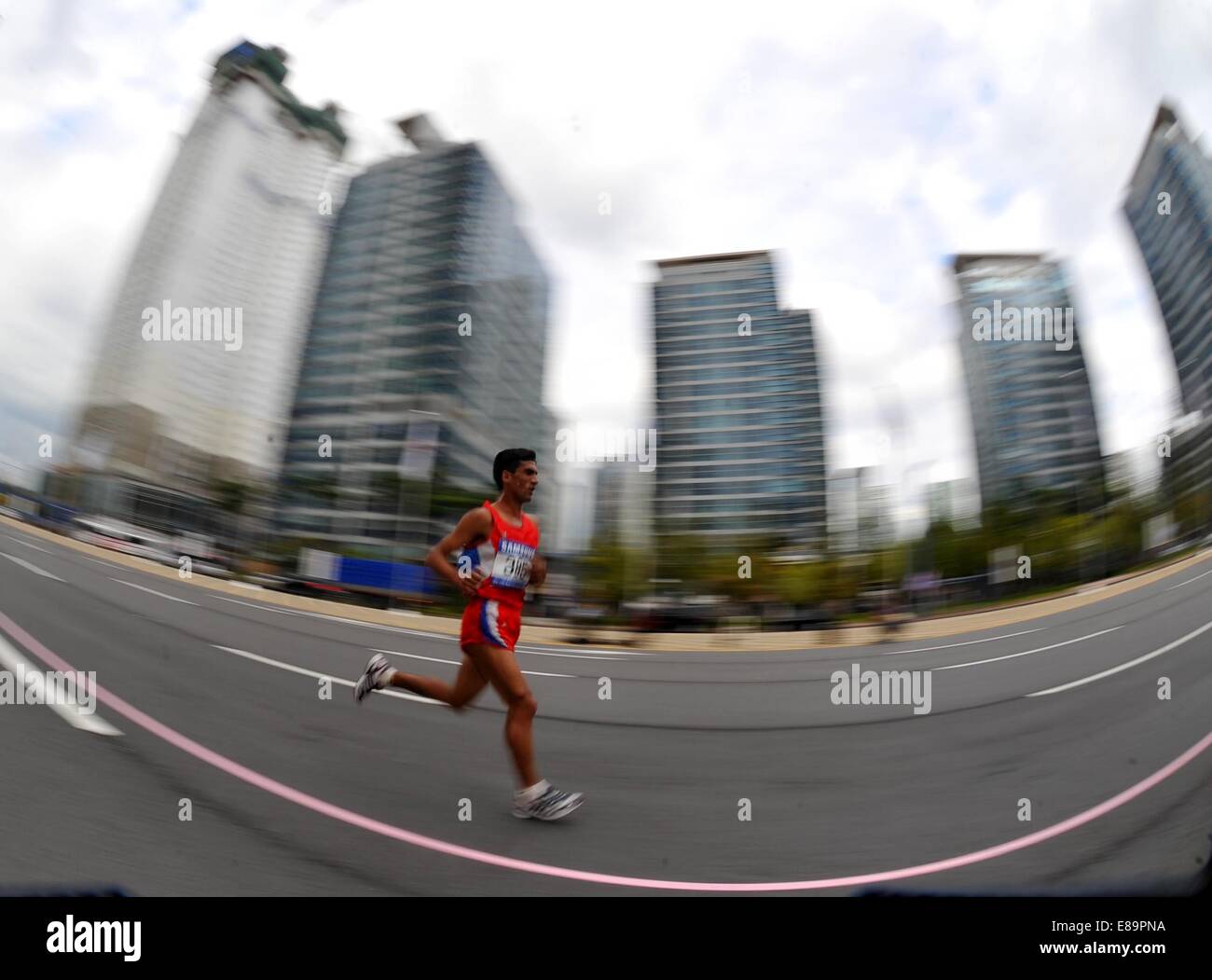 Incheon, South Korea. 3rd Oct, 2014. Basnet Krishna Bahadur of Nepal ...