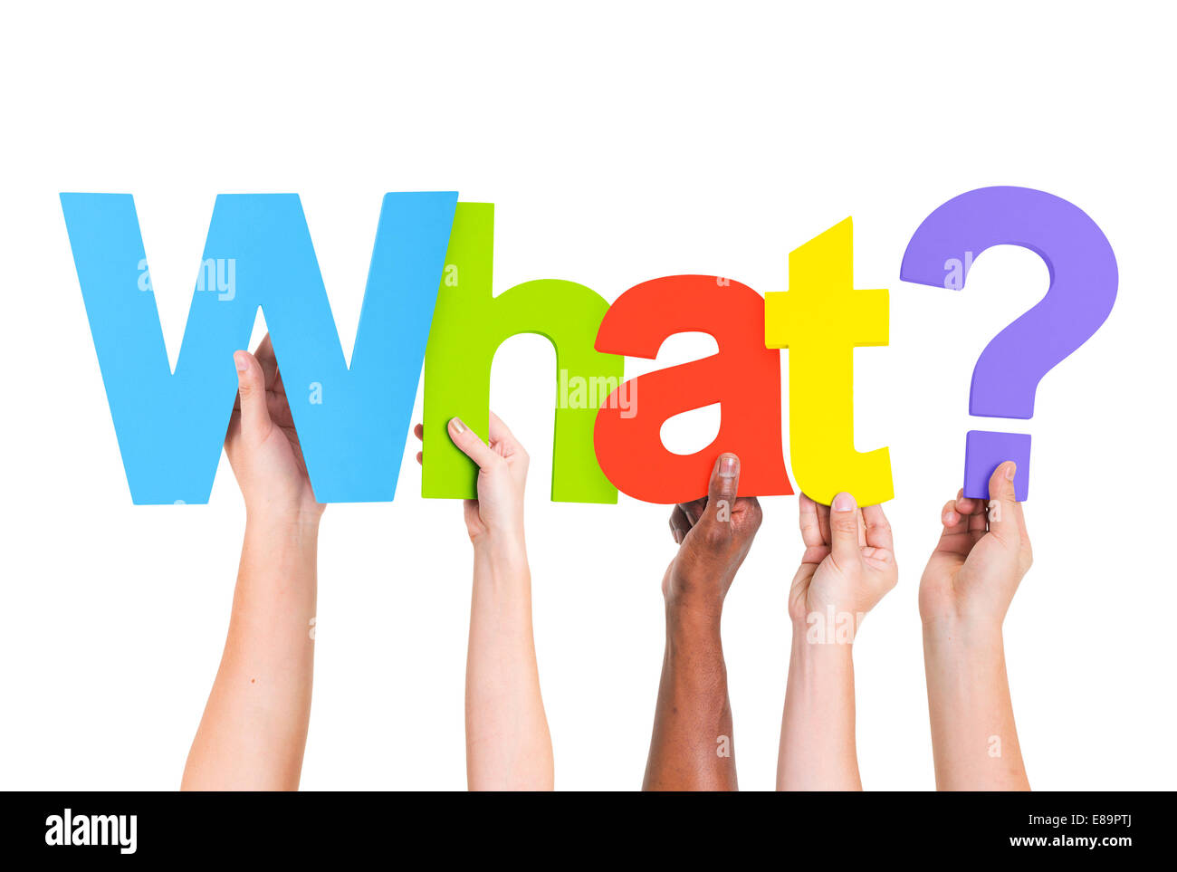 Hands holding sign question mark hi-res stock photography and images ...