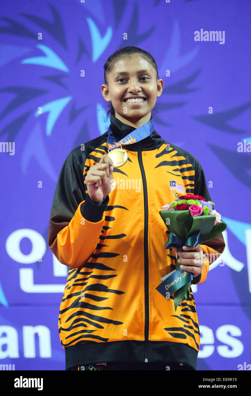 Incheon, South Korea. 3rd Oct, 2014. Gold medalist Jefry Krisnan ...