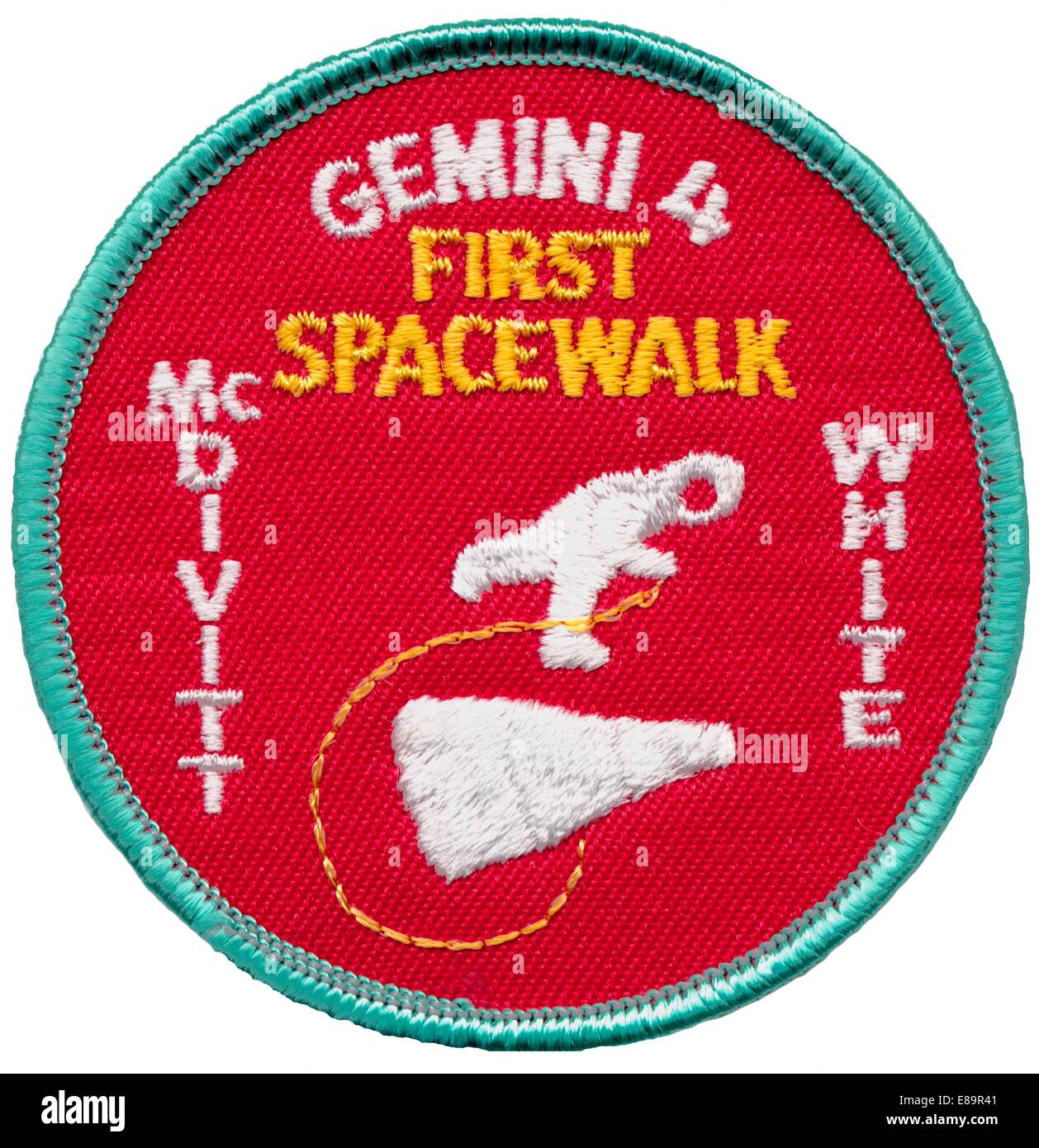 The Gemini 4 mission patch symbolizes NASA’s Gemini 4 flight, which ...