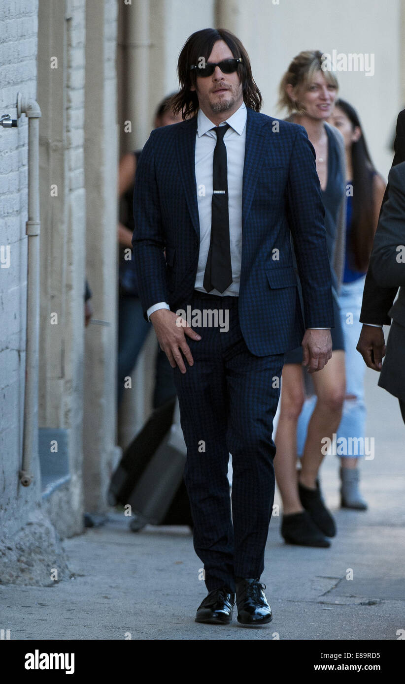 Hollywood, California, USA. 2nd Oct, 2014. American actor Norman Reedus ...
