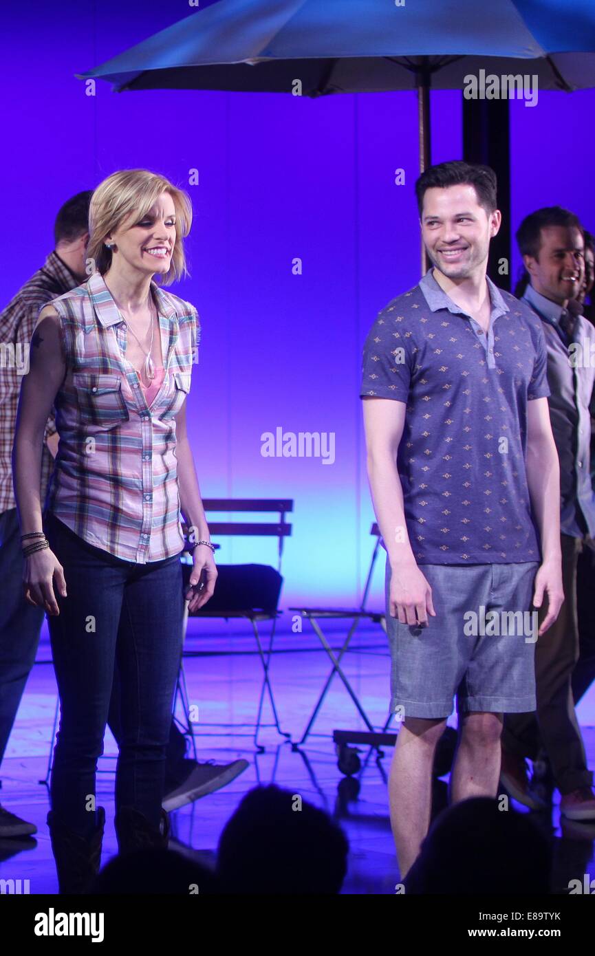 Opening night of the Broadway musical 'If/Then" at the Richard Rodgers ...