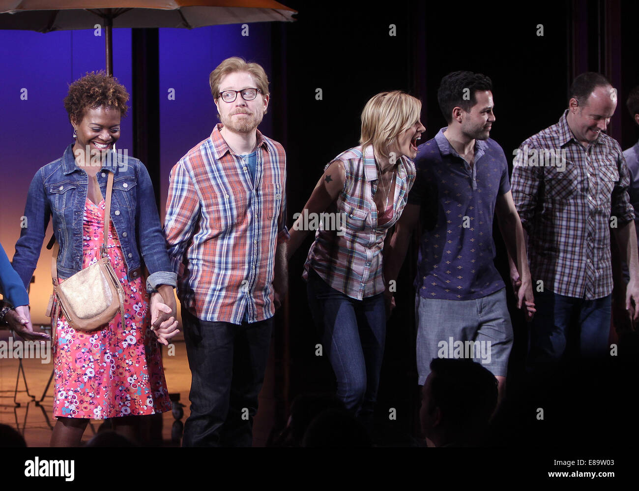Opening night of the Broadway musical 'If/Then" at the Richard Rodgers ...