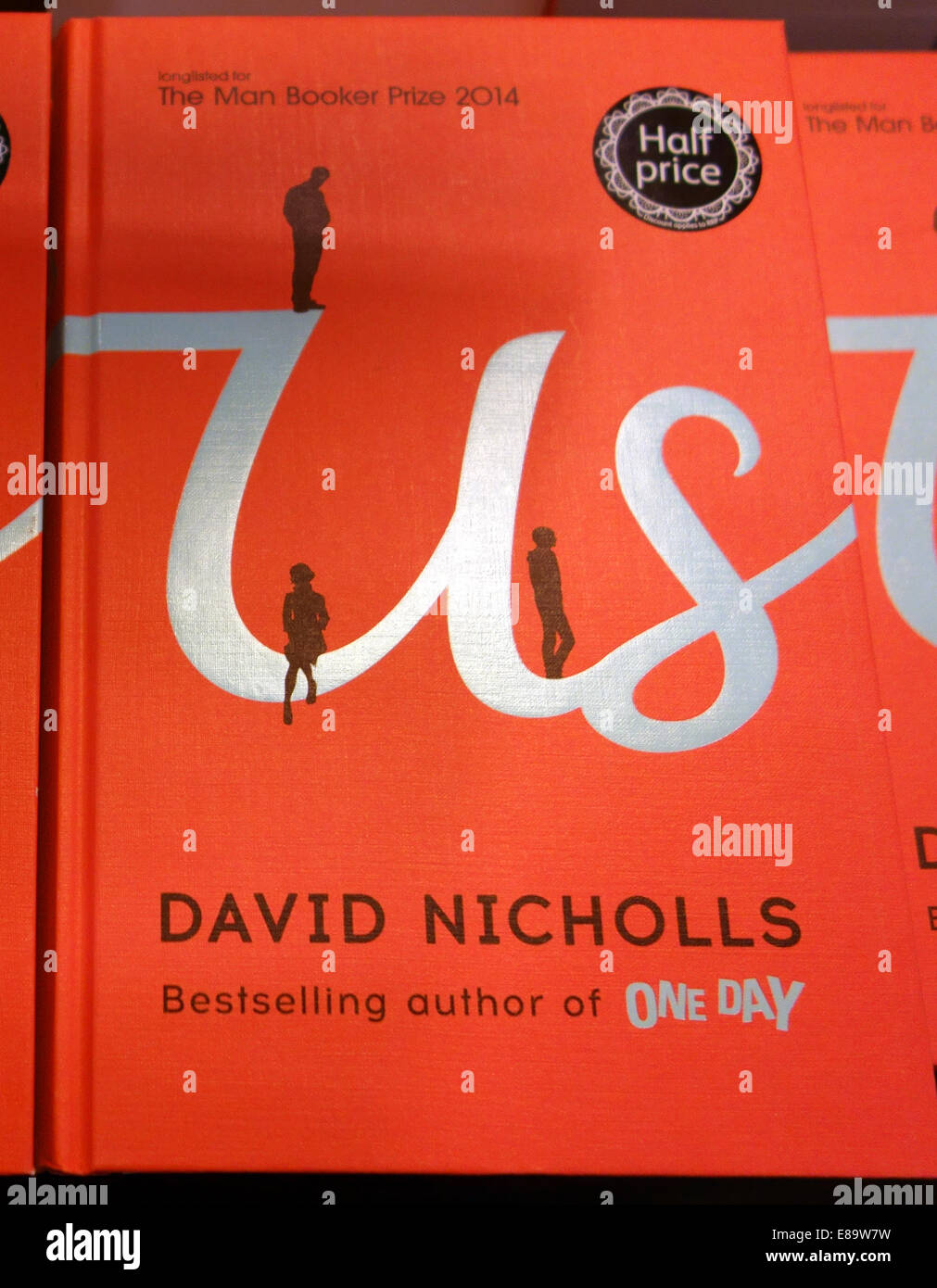 "Us" by David Nicholls, author of bestseller "One Day", London Stock ...