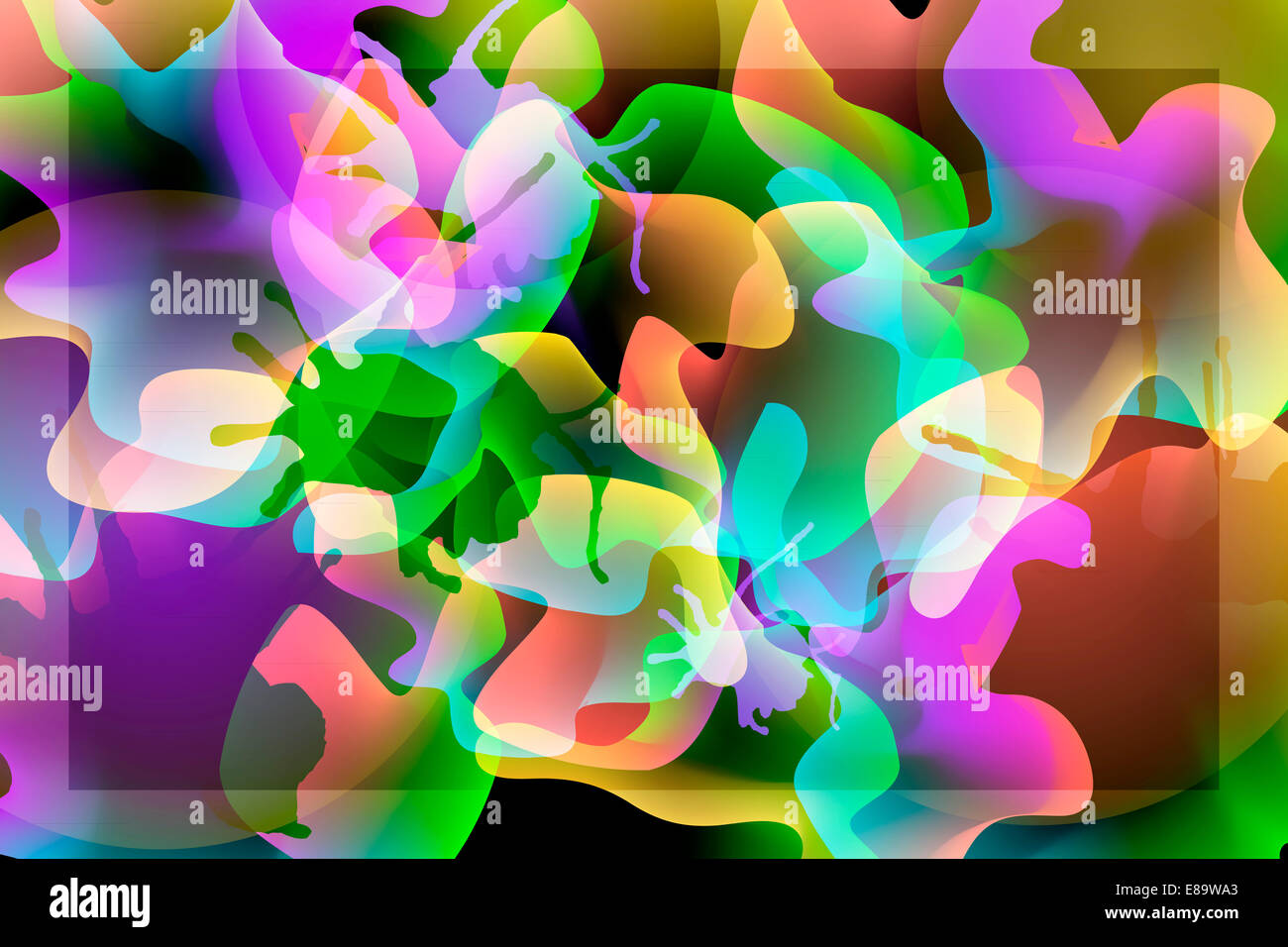 Abstract magic background Stock Photo - Alamy