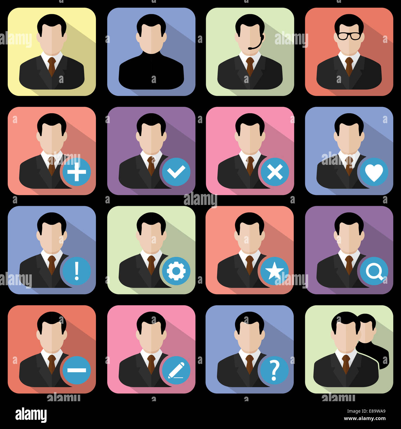 Admin icon hi-res stock photography and images - Alamy