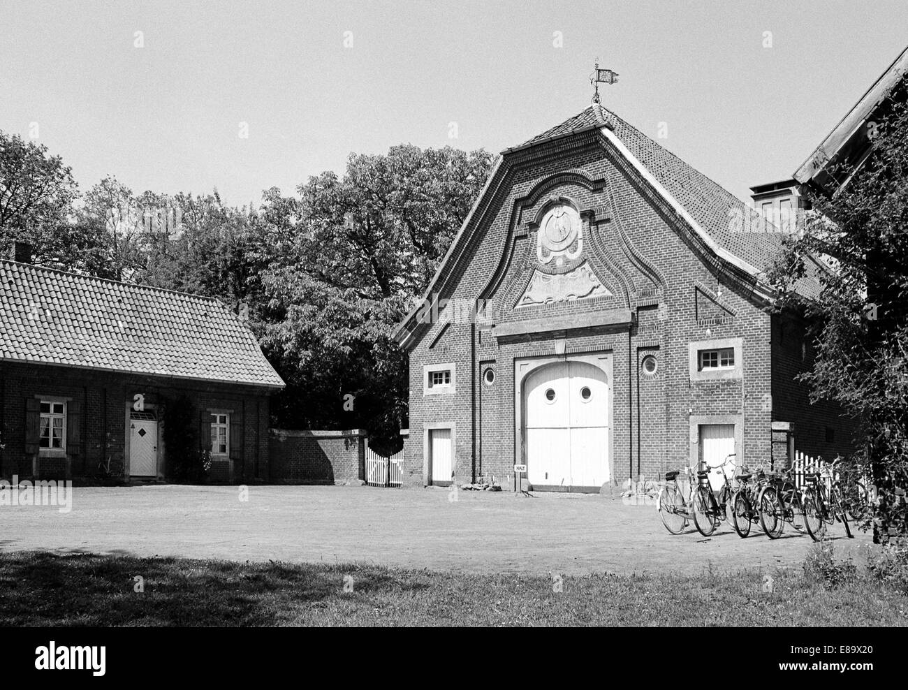 Achtziger Jahre, Haus Rueschhaus von Johann Conrad Schlaun, Wohnsitz ...