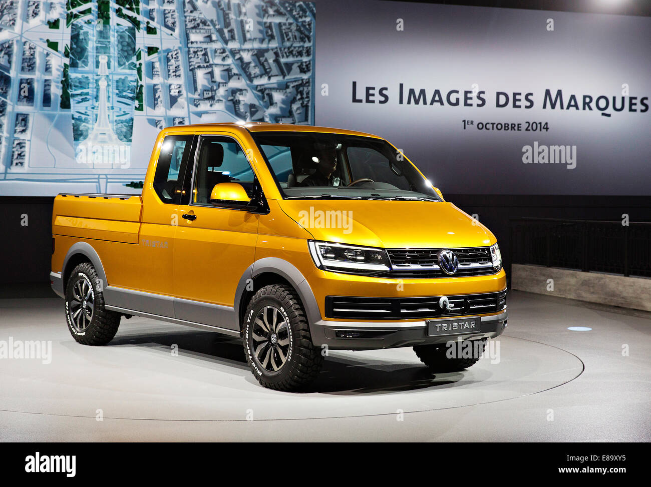 Eckhard Scholz, CEO of Volkswagen commercial vehicles presents VW ...