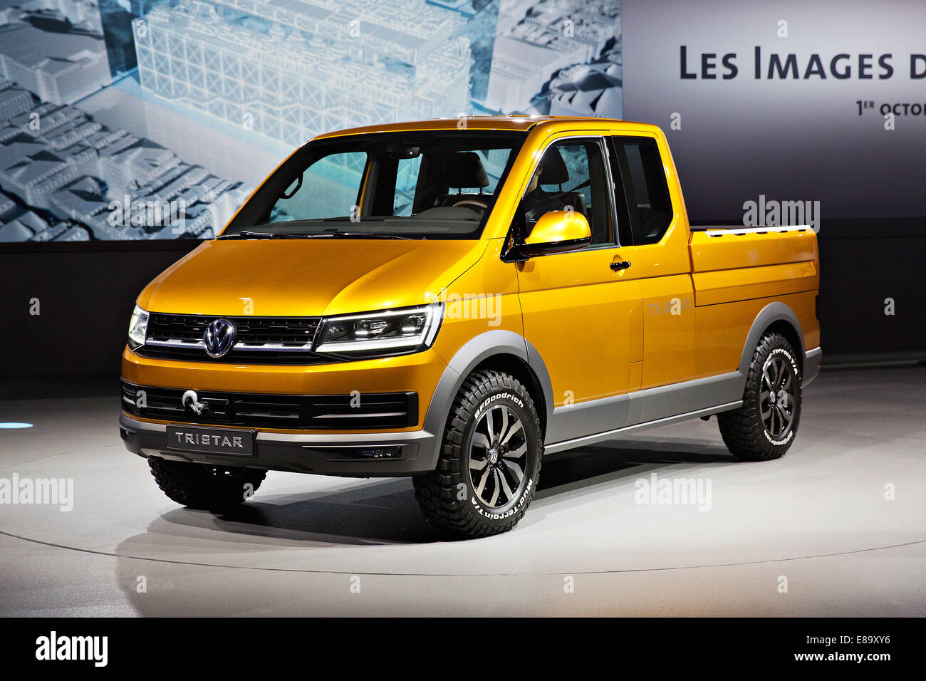 Eckhard Scholz, CEO of Volkswagen commercial vehicles presents VW ...