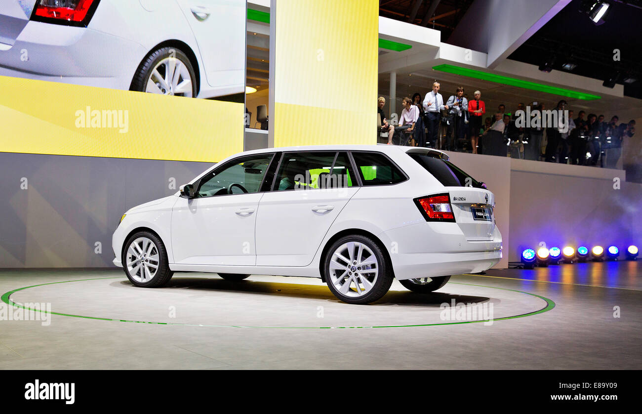 Third generation of Skoda Fabia Combi was presented in world premiere ...