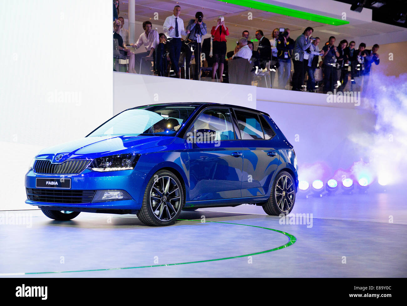Third generation of Skoda Fabia was presented in world premiere on the ...